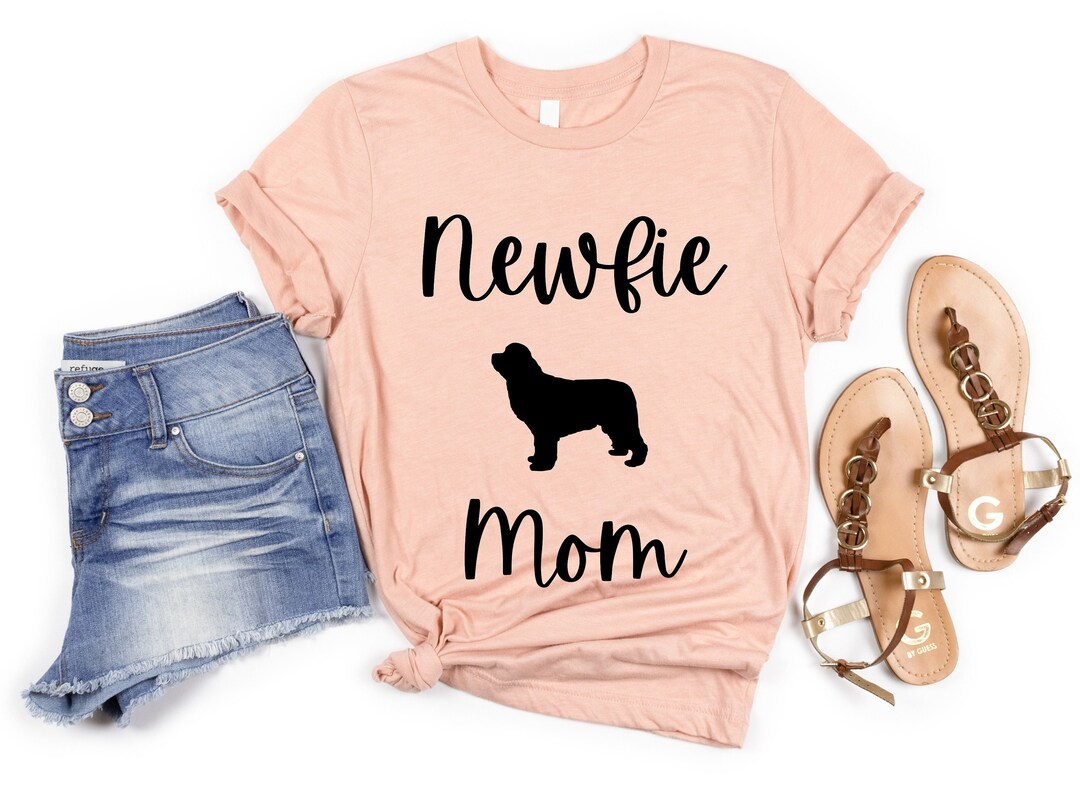 Newfie Mom Shirt | Newfie Shirt | Newfoundland Mom | Newfoundland Dog ...