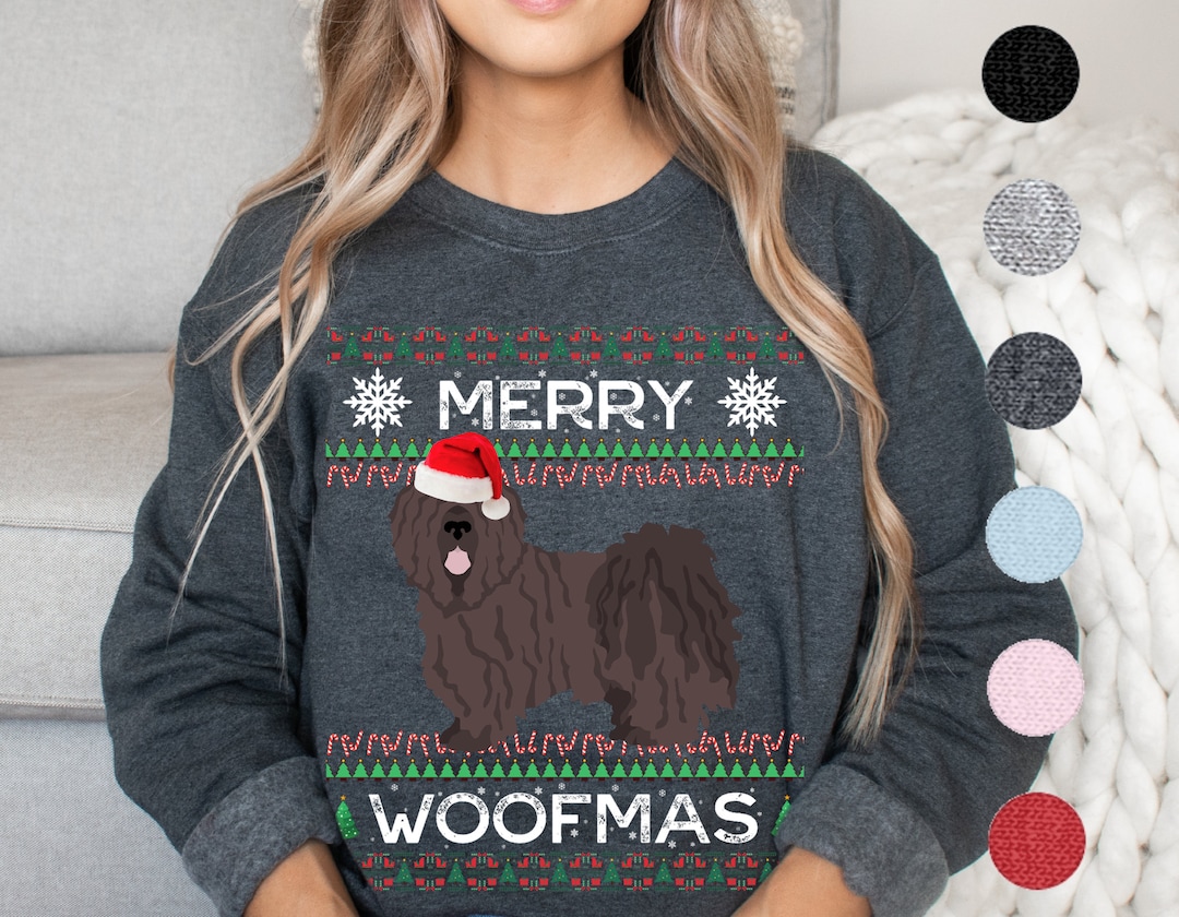Puli Christmas Sweater | Unisex Puli Sweatshirt | Puli Gift | Puli Mom ...