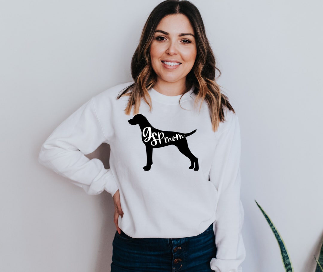GSP Mom Sweater, German Shorthaired Pointer, GSP Sweatshirt, German ...