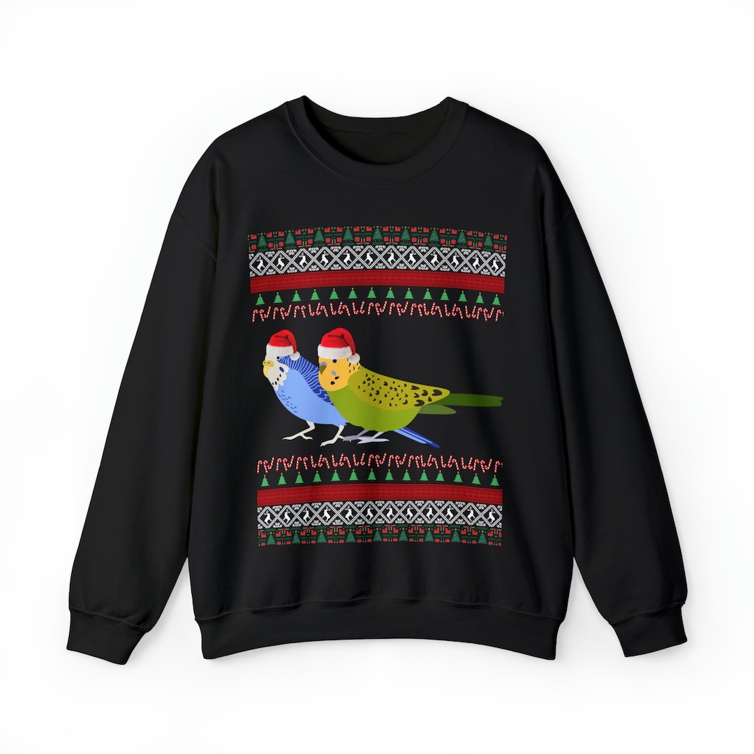 Budgie Christmas Sweater | Budgie Gift | Budgie Sweater | Budgerigar ...