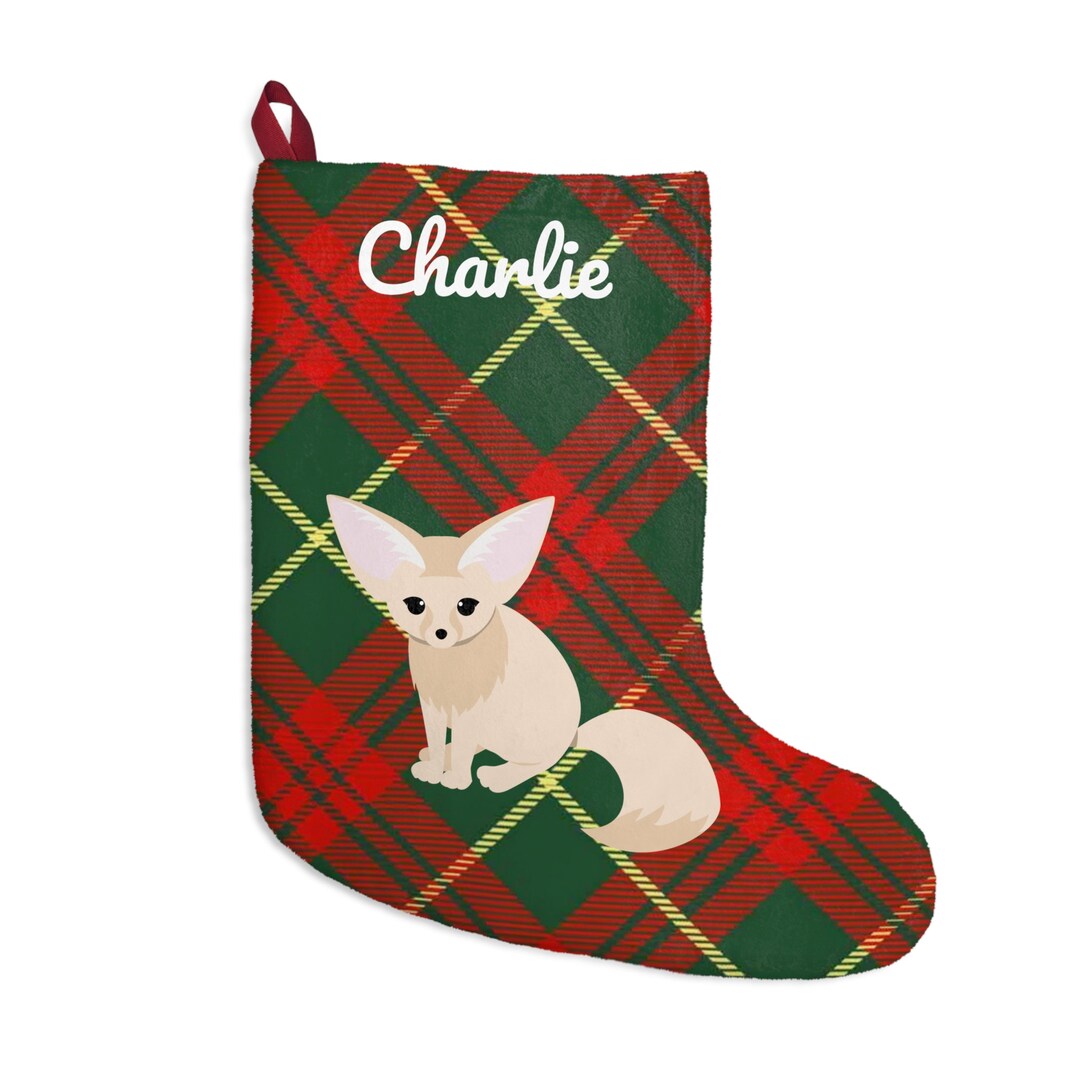 Fennec Fox Stocking | Fennec Fox Gifts | Personalized Fennec Fox ...