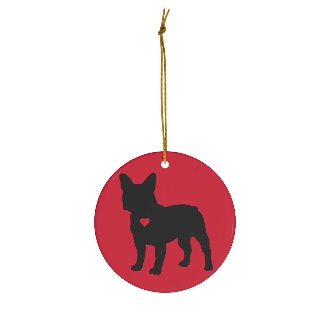 French Bulldog Ornament | French Bulldog Gifts | Frenchie Ornament ...