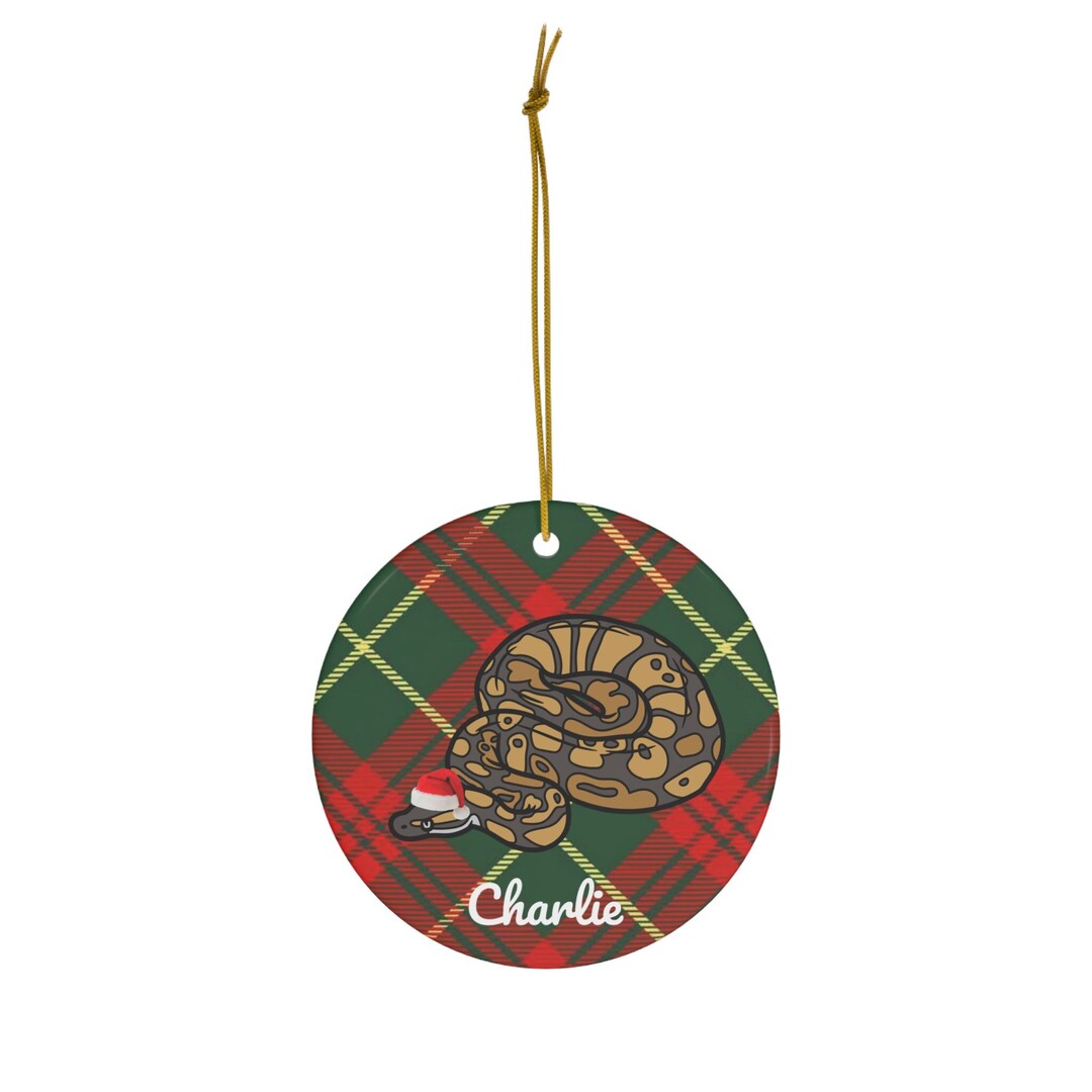 Snake Ornament | Pet Snake Gift | Snake Dad | Customized Snake ...