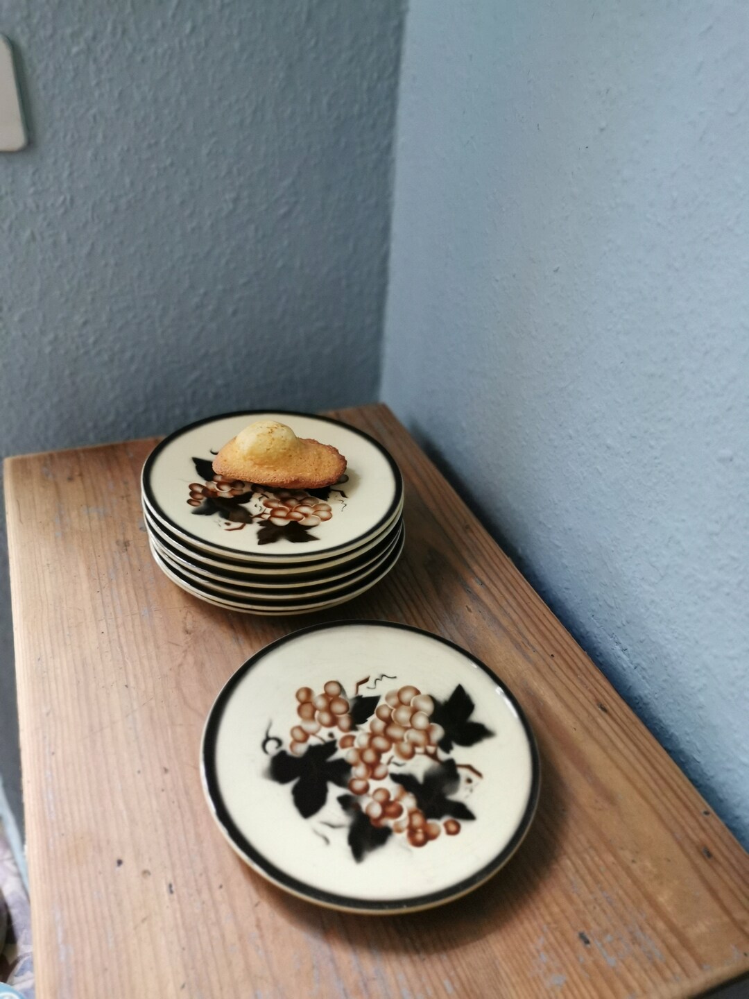 Rare Batch of 7 Vintage Dessert Plates Faïence Musterschutz - Etsy
