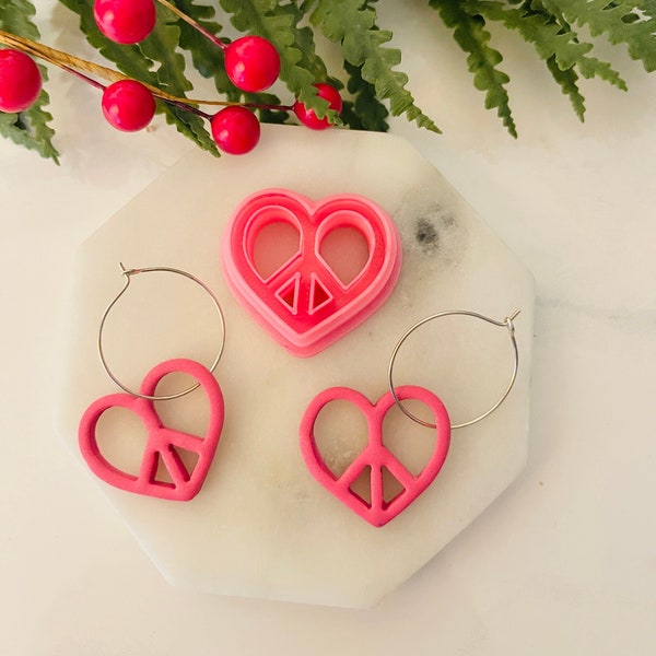 Heart Peace Sign - Etsy