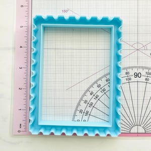 Embossed Postage Stamp Clay Cutter Set: Trinket Dish, Ornament, Cookie ...