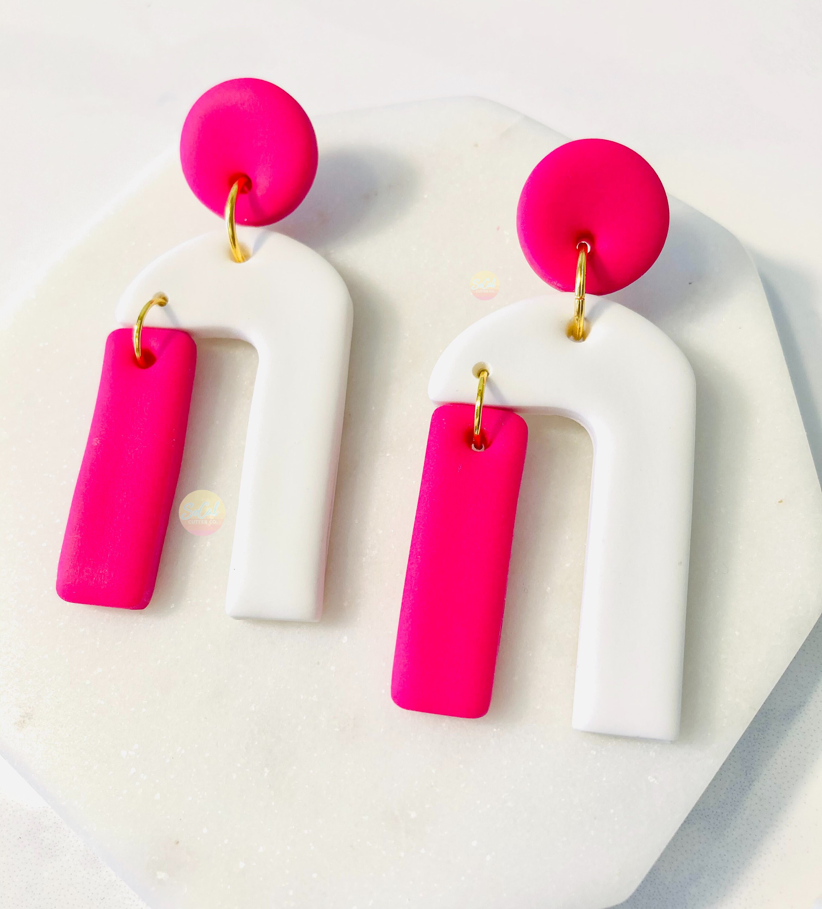 Abstract Segmented Shapes Clay Cutter L Shape Rectangle - Etsy