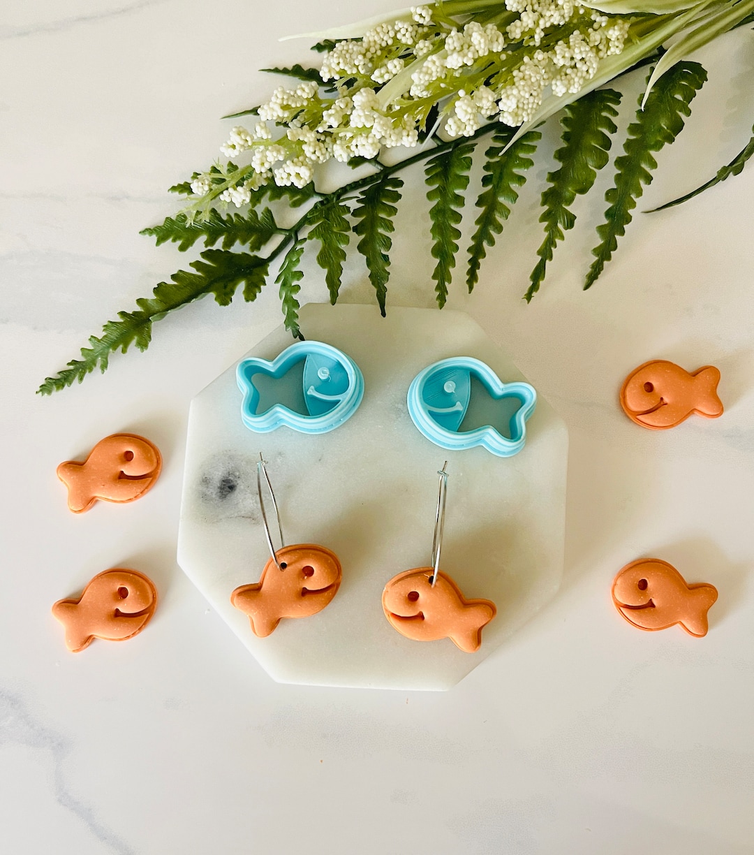 Goldfish Shape Shape Cutters, Clay Cutters, Fish Silhouette, Goldfish ...
