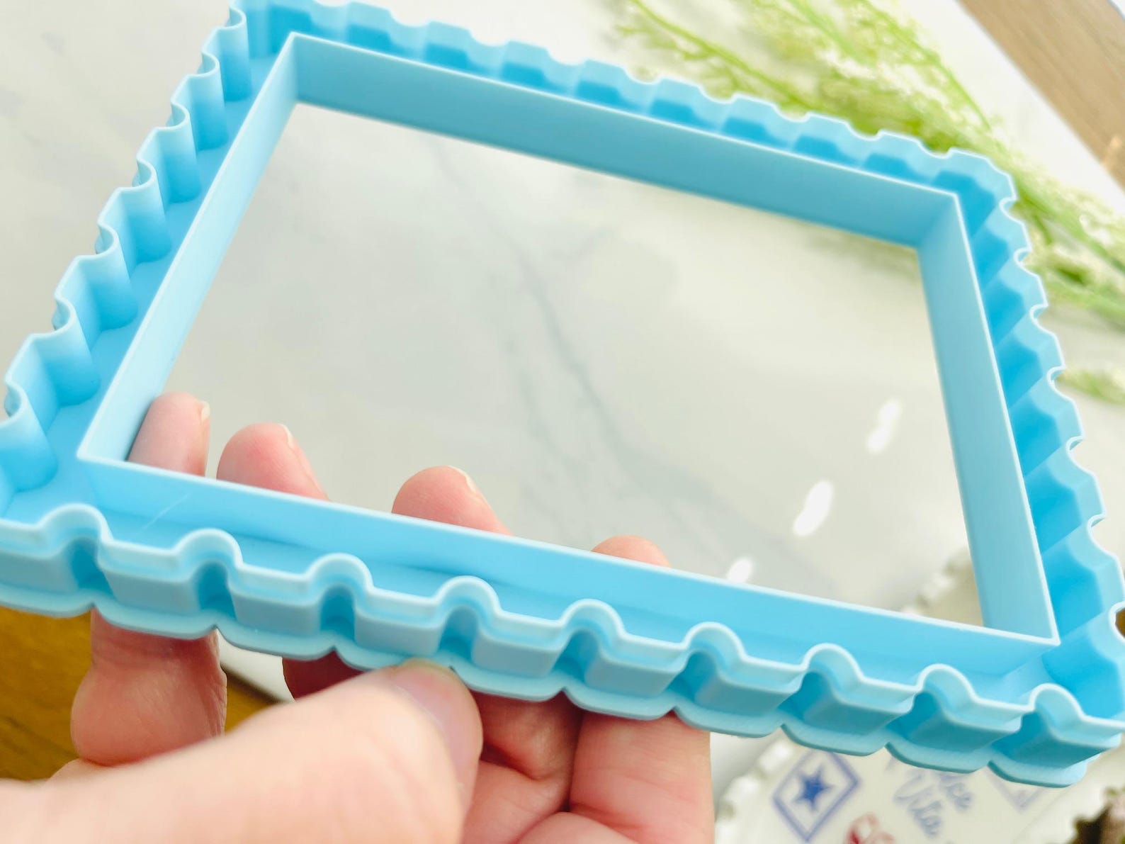 Embossed Postage Stamp Clay Cutter Set: Trinket Dish, Ornament, Cookie ...