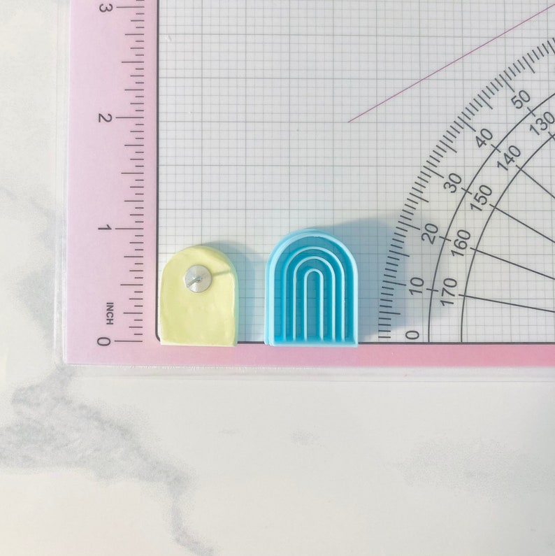 Rainbow Shape and Stamp Cutter Large Rainbow Pendant Rainbow - Etsy