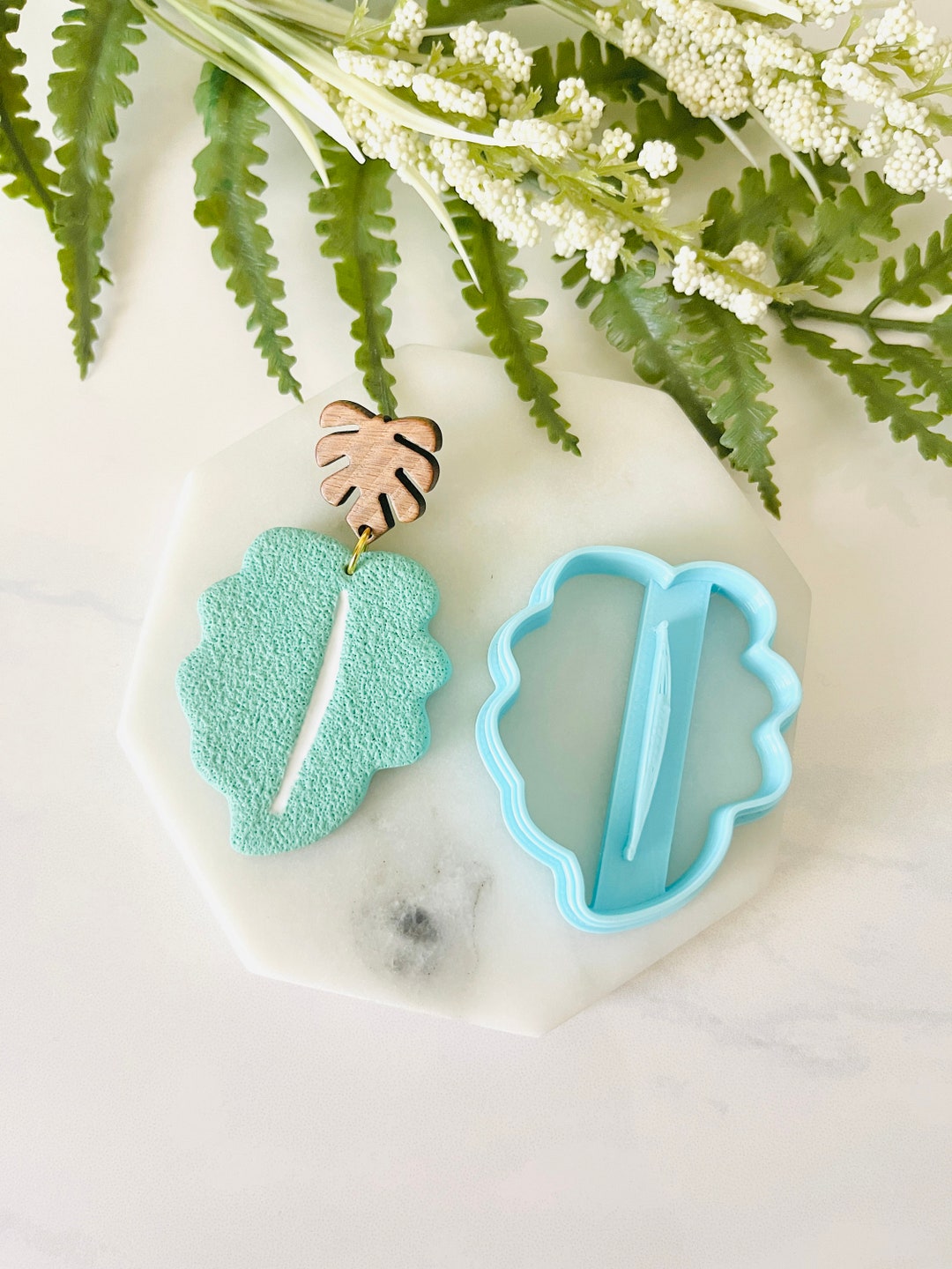 Abstract Leaf Shape Cutter, Matisse, Boho Shape, Leaf Shape, Clay Mold ...
