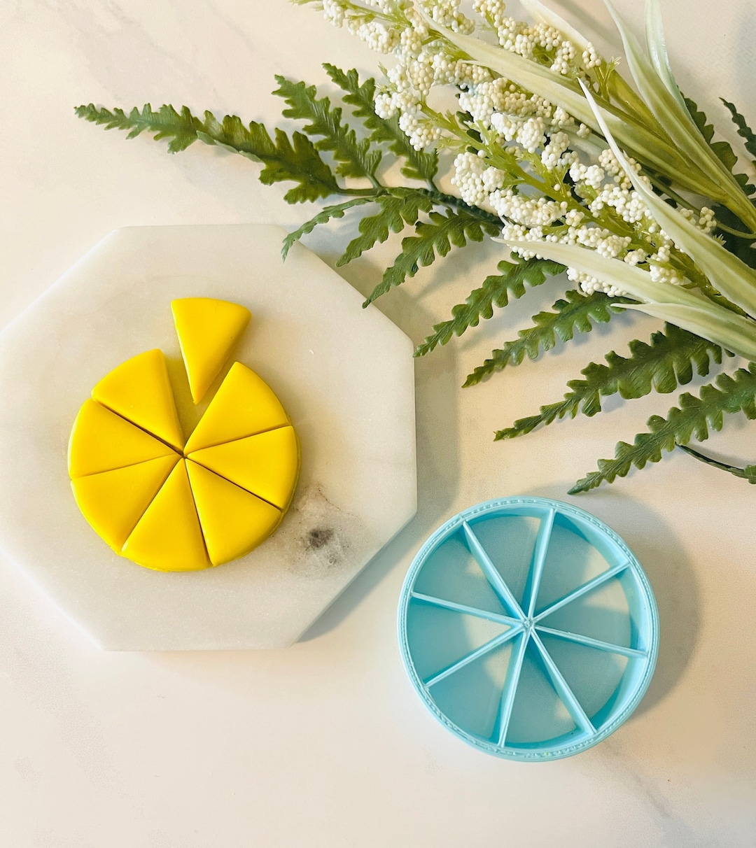 Color Wheel Cutter, Polymer Clay Cutter, 1/8 Equal Part Cutter, Color ...