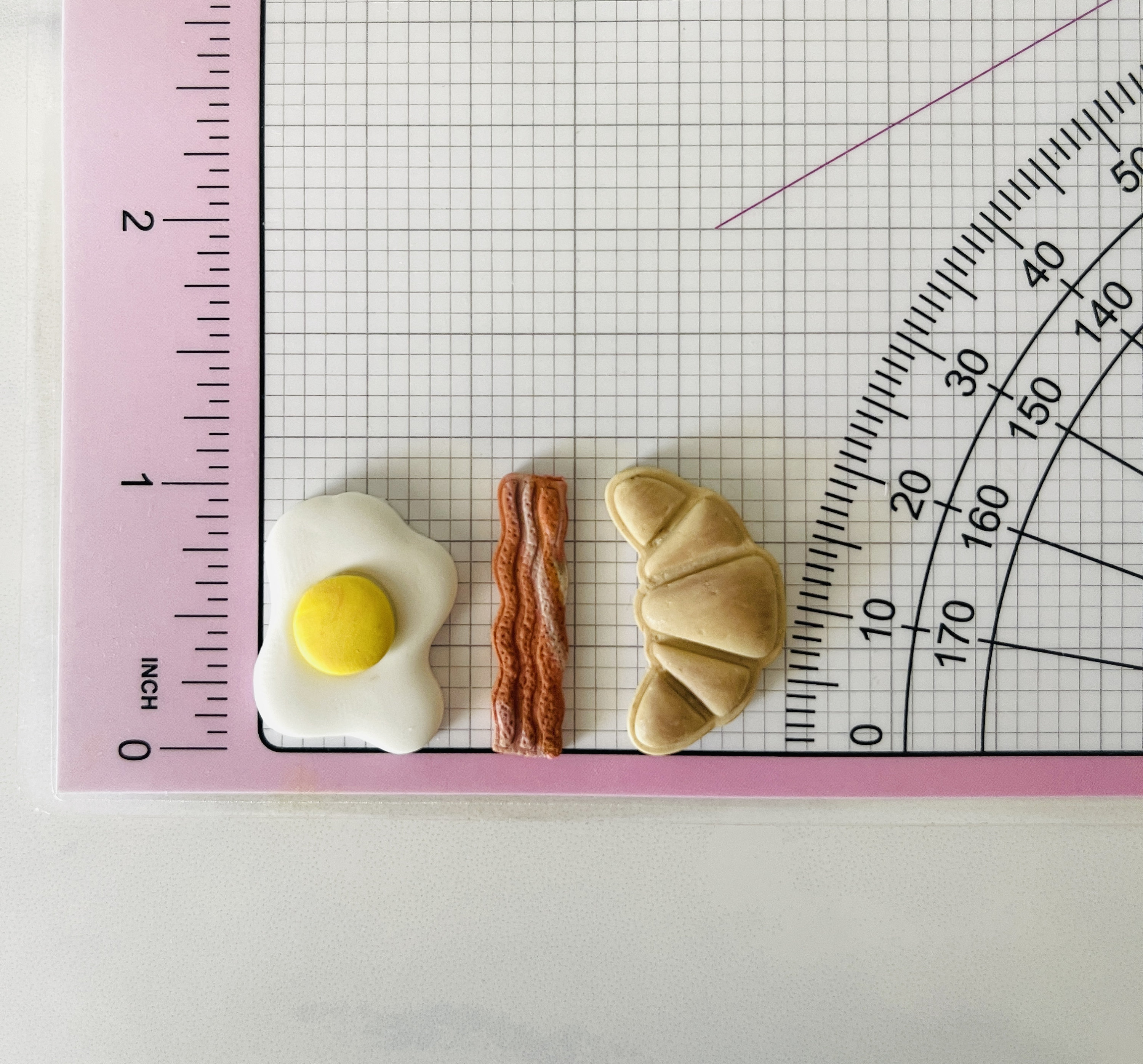 Breakfast Clay Cutter Set: Food-shaped Polymer Clay Molds - Etsy