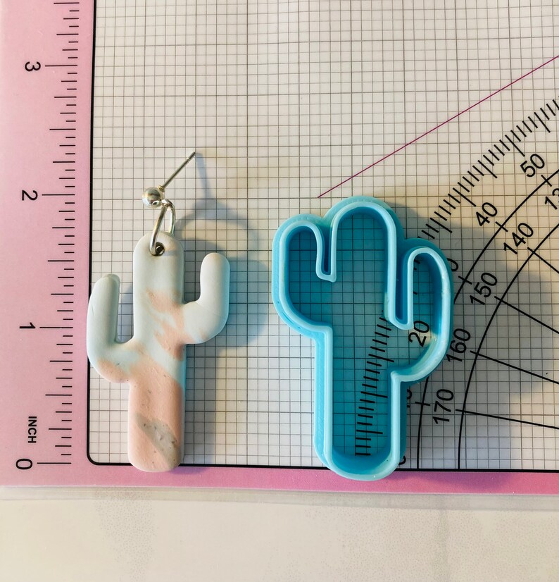 Cactus Clay Cutter Saguaro Shape Polymer Clay Cutter - Etsy