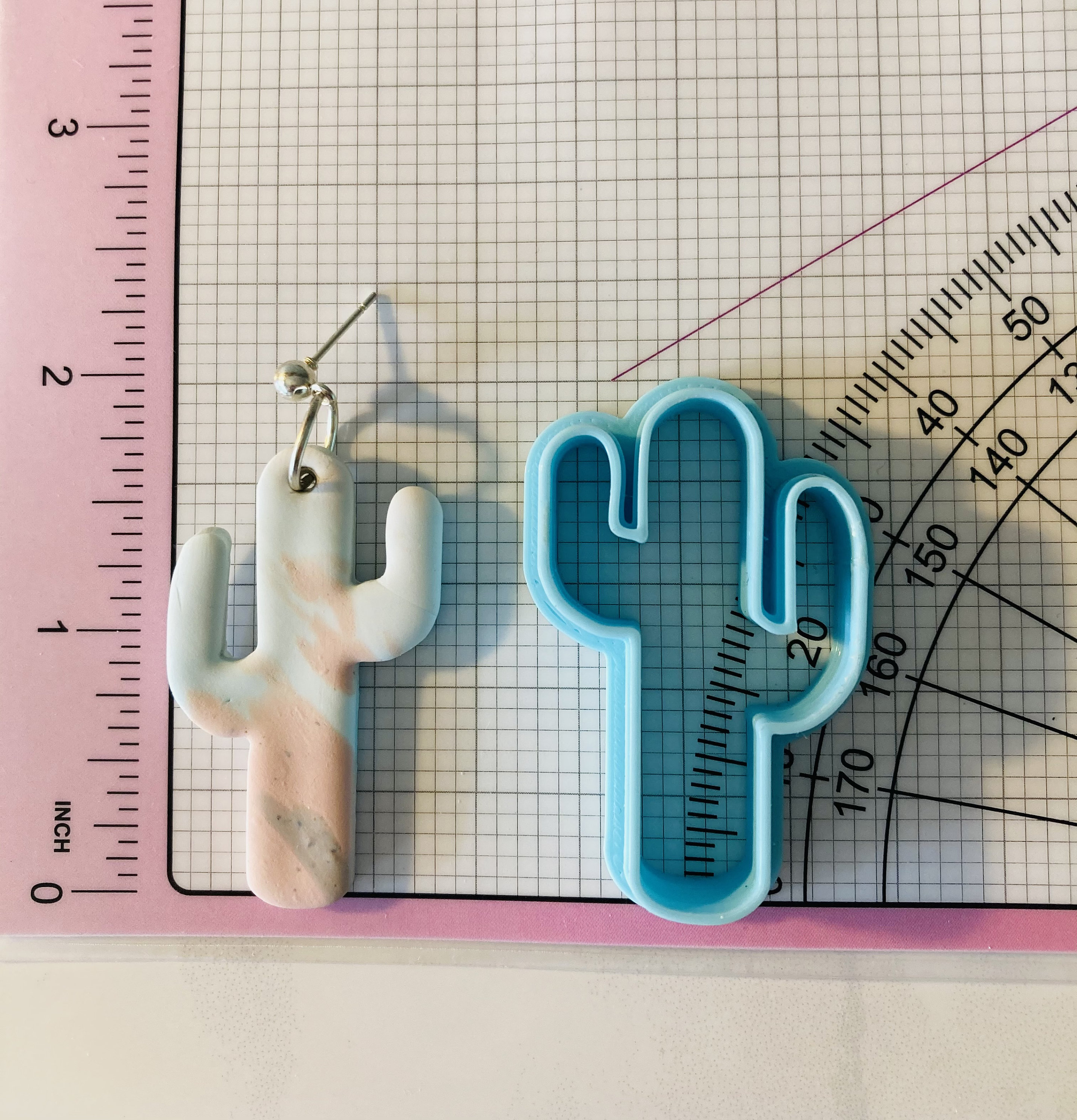 Cactus Clay Cutter Saguaro Shape Polymer Clay Cutter - Etsy