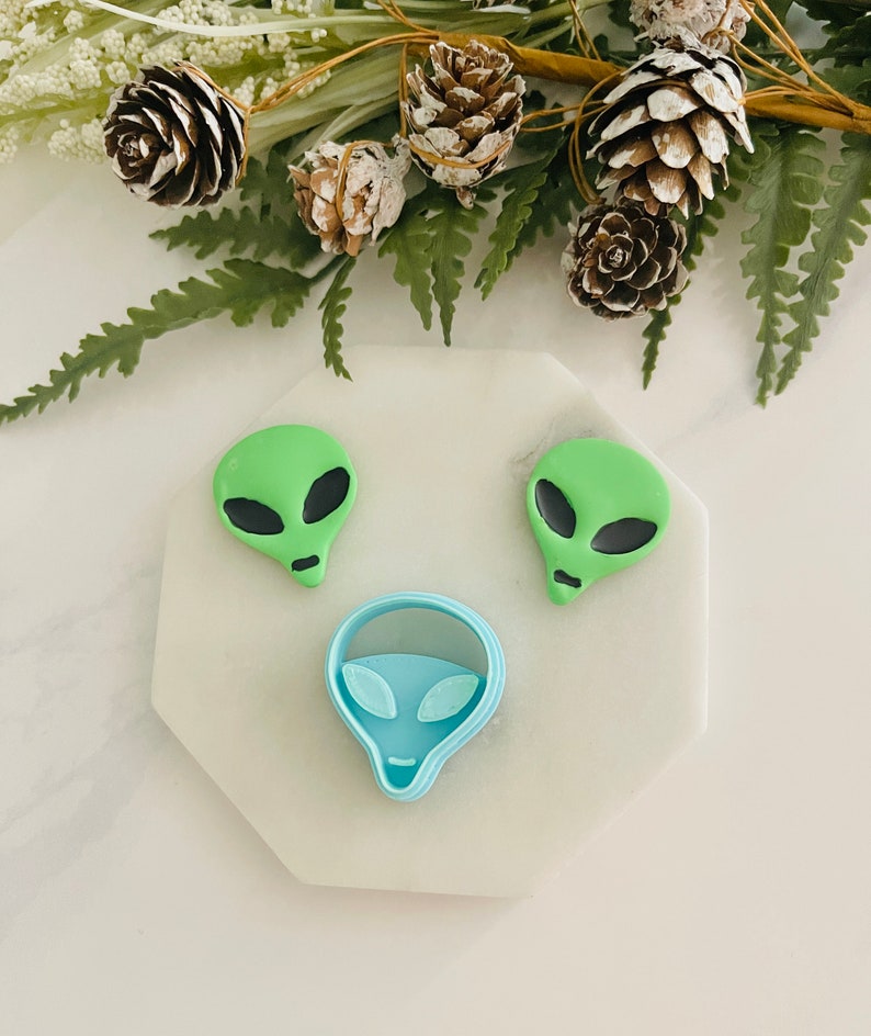 Alien Polymer Clay Cutter Set, Extraterrestrial Earring Cutters - Etsy