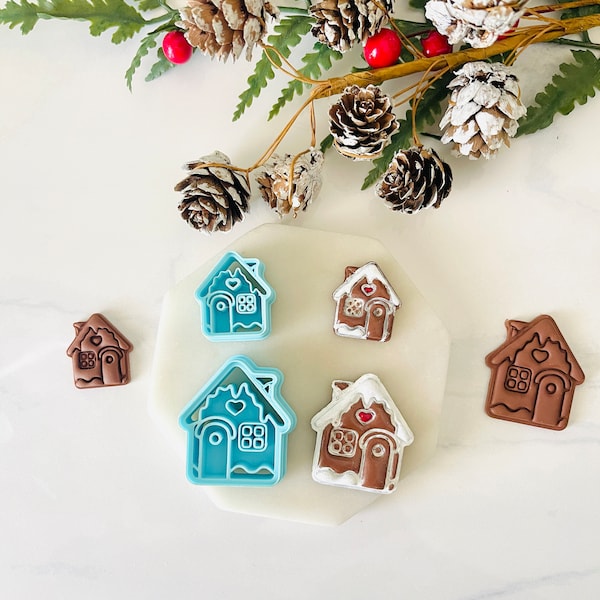 Clay Gingerbread House - Etsy