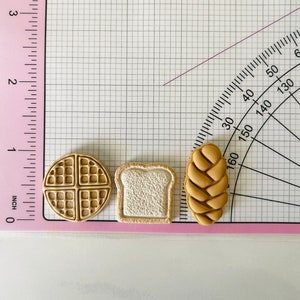 Breakfast Clay Cutter Set: Food-shaped Polymer Clay Molds - Etsy