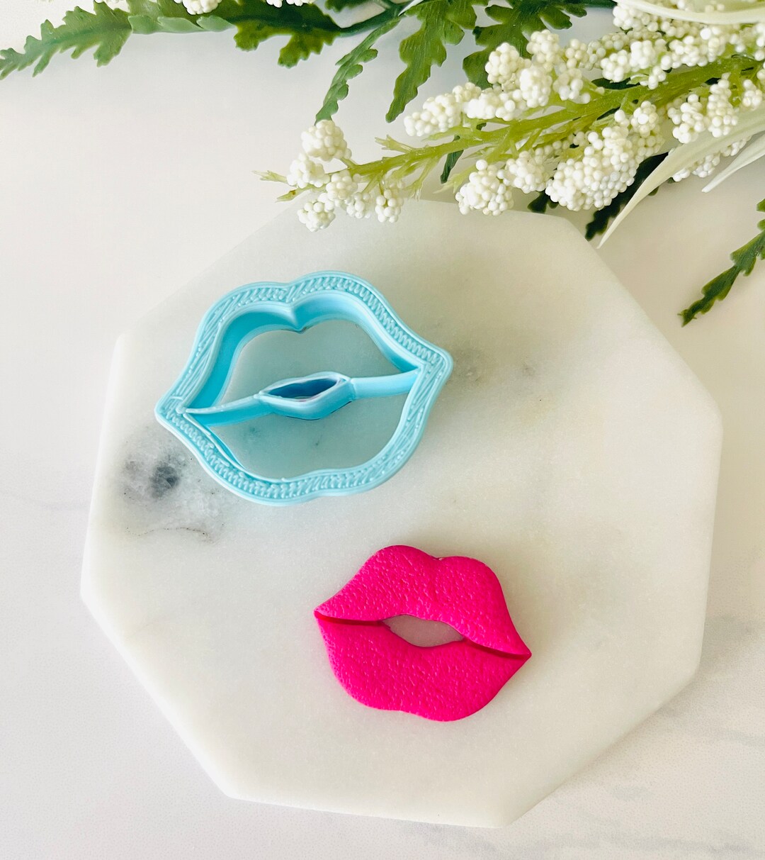 Lip Shape Polymer Clay Cutter, Lips Cutter, Mouth Shape, Cookie Cutter ...