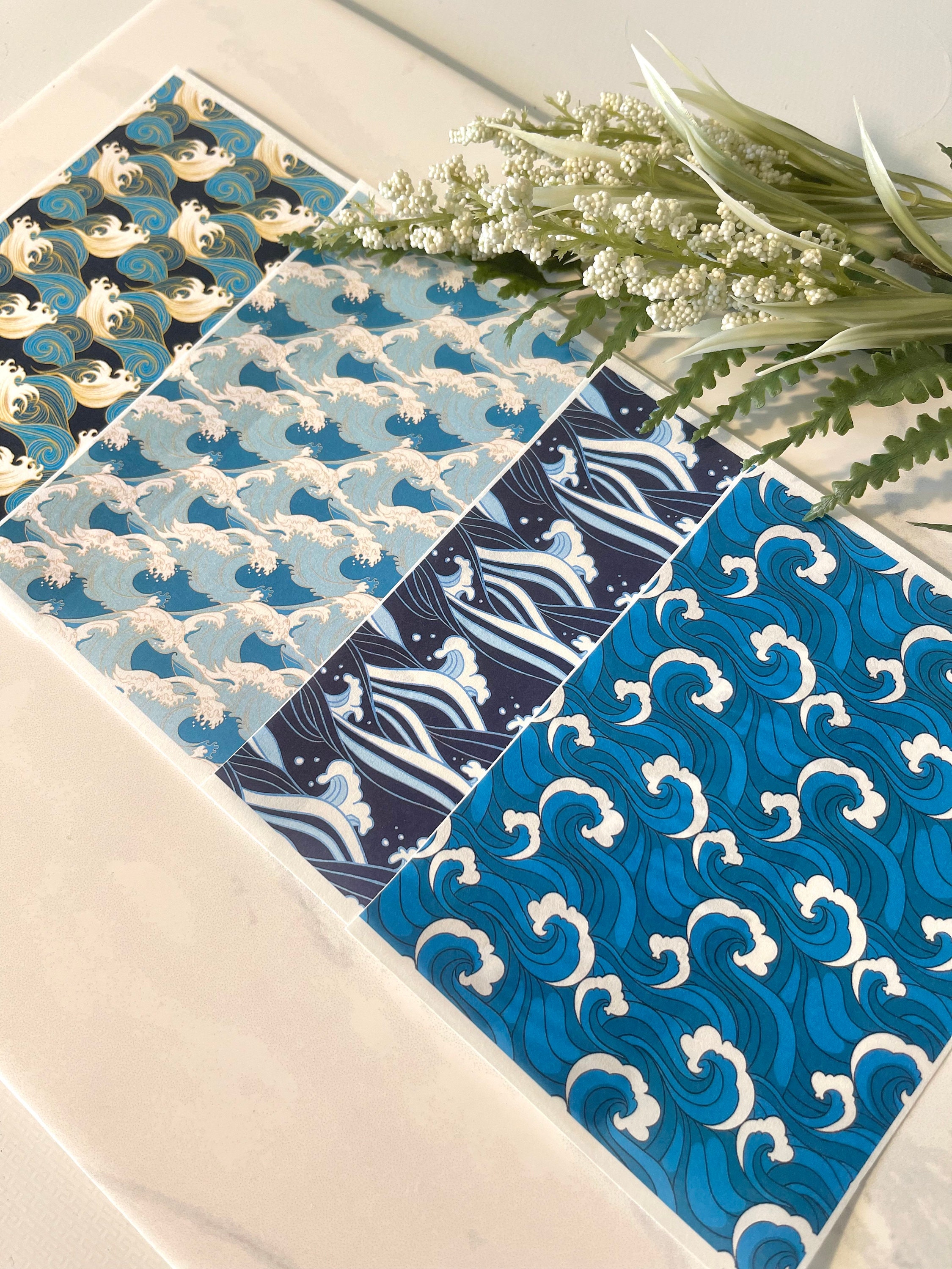 Japanese Silk Screen Paper Beads