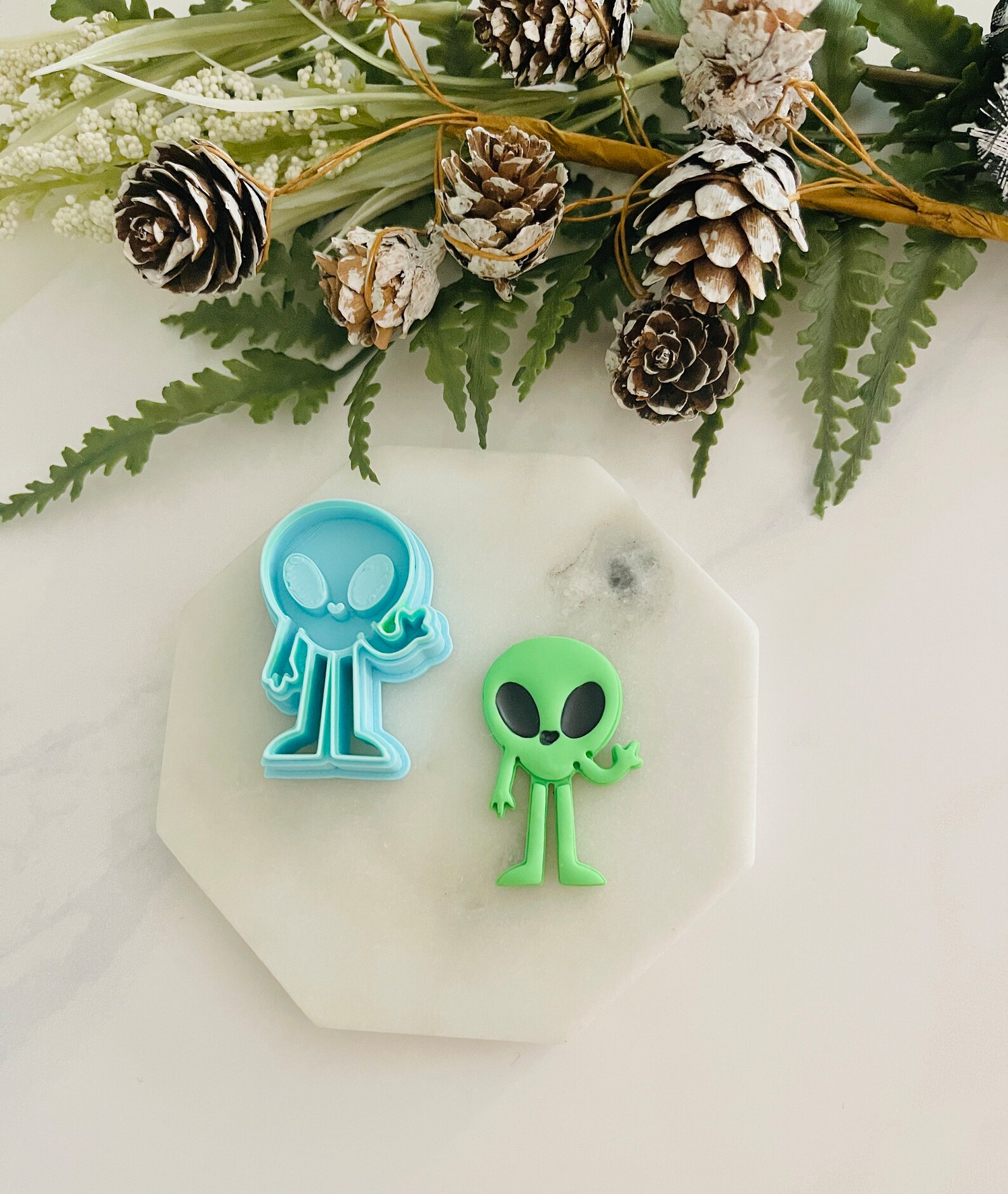 Alien Polymer Clay Cutter Set, Extraterrestrial Earring Cutters - Etsy