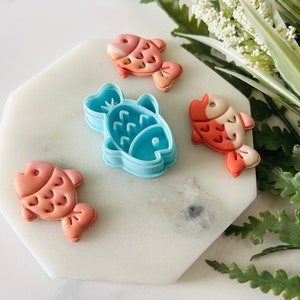 Koi Fish Shape Shape Cutters, Clay Cutters, Fish Silhouette, Goldfish ...