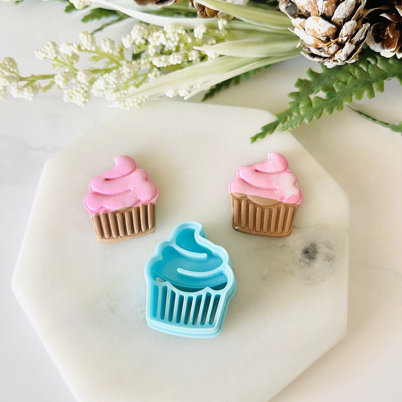 Polymer Clay Cupcake Mold - Etsy