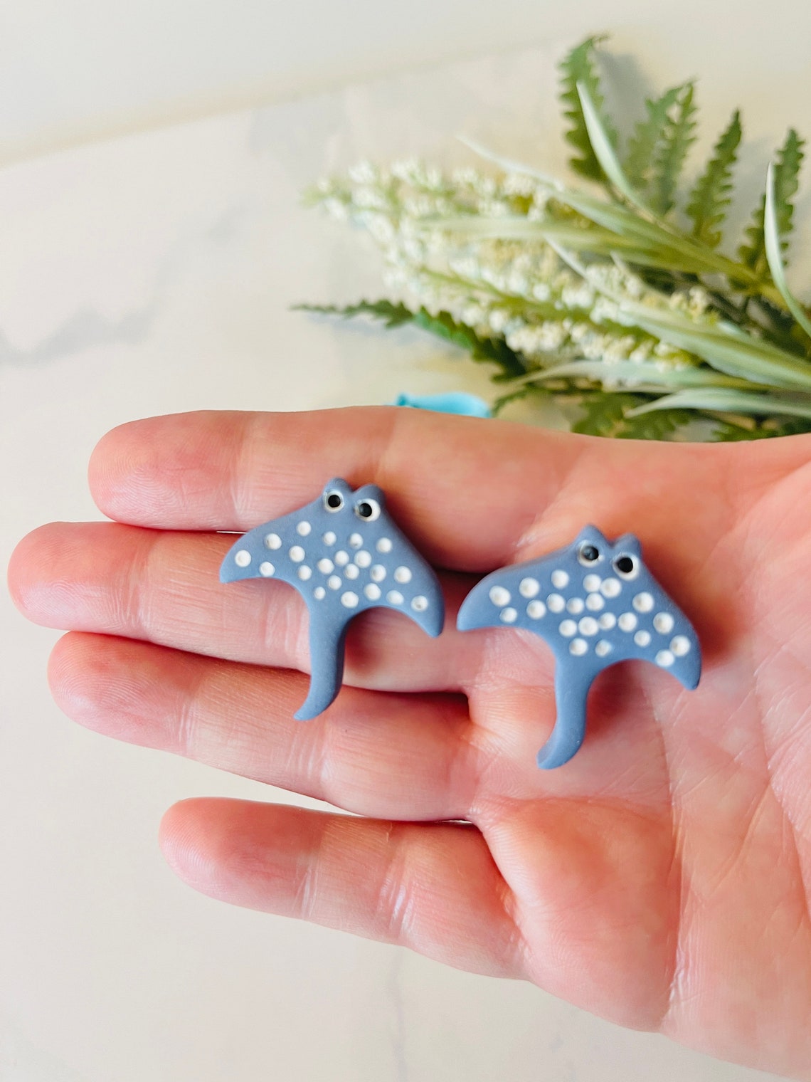 Stingray Clay Cutter: Beachy Summer Polymer Clay Mold - Etsy