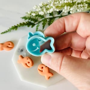Goldfish Shape Shape Cutters, Clay Cutters, Fish Silhouette, Goldfish ...
