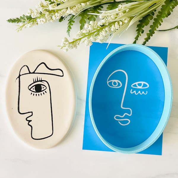 Abstract Face - Etsy