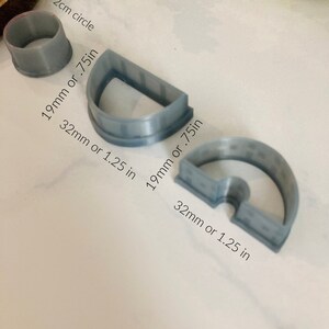 Rainbow Shape, Half Circle Clay Cutter, Moon Shape Pendant, Cookie ...