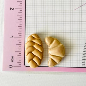 Croissant and Challah Cutter Set, Polymer Clay Cutter, Bread Shape ...