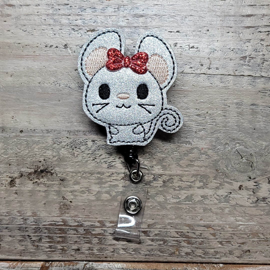 Mouse Cutie Animal Badges Mouse Badges Medical Badges Nurse Badges ...