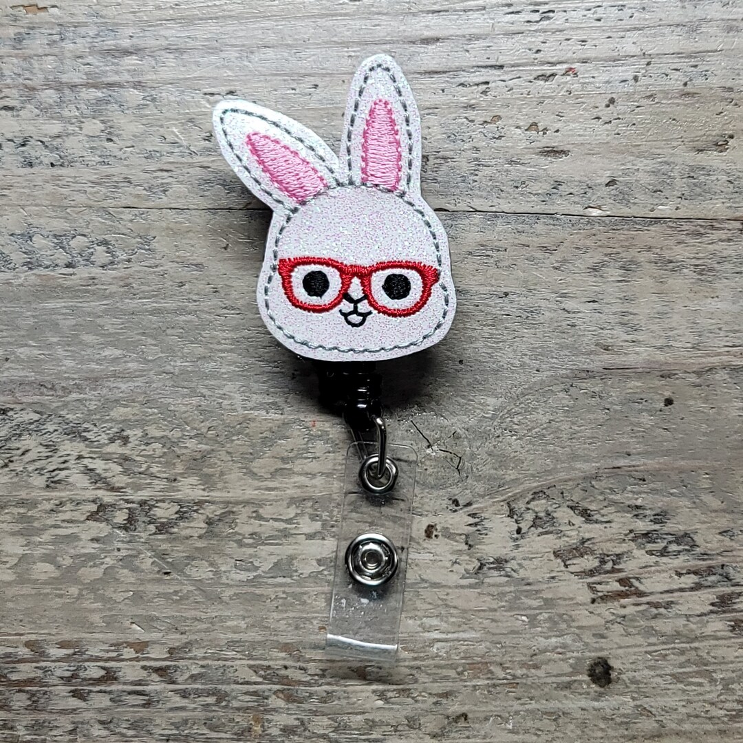 Geeky Bunny | Animal Badges | Bunny Badges | Rabbit Badges | Geeky ...