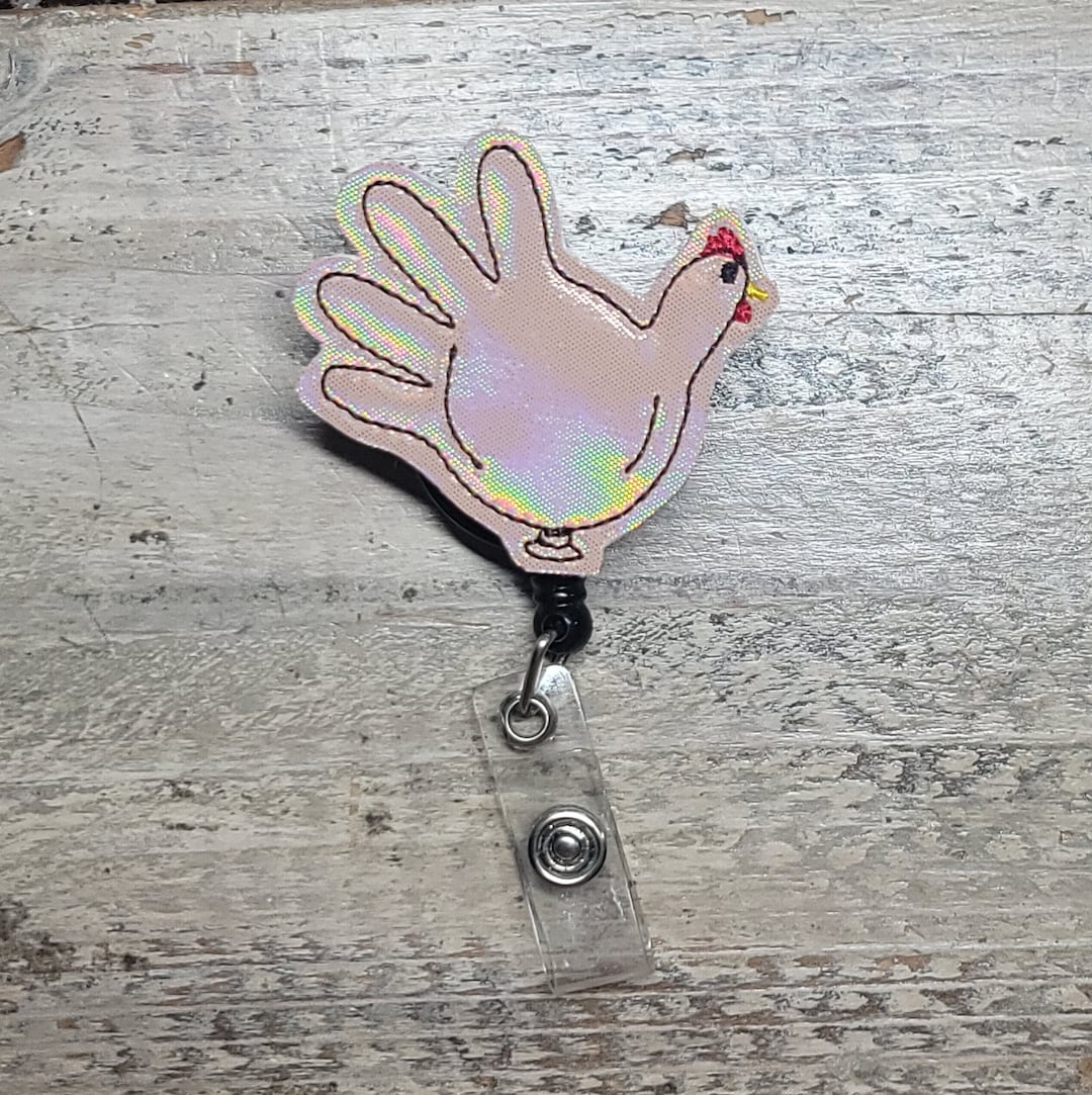 Turkey Balloon Glove Thanksgiving Badge Turkey Badges - Etsy