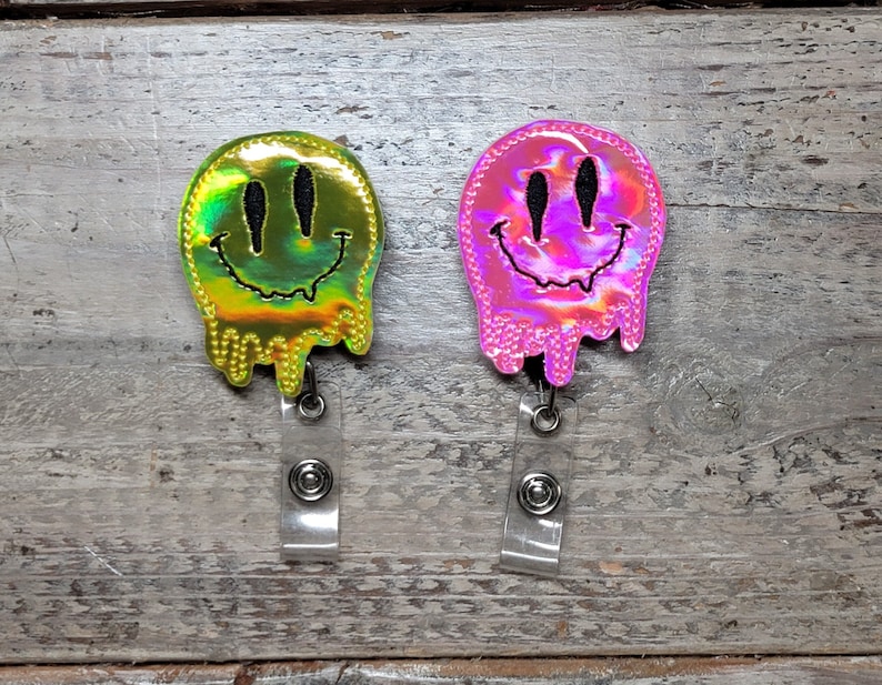Melting Smiley Face Emoji | Happy Faces Badges | Smiling Badges | Emoji ...