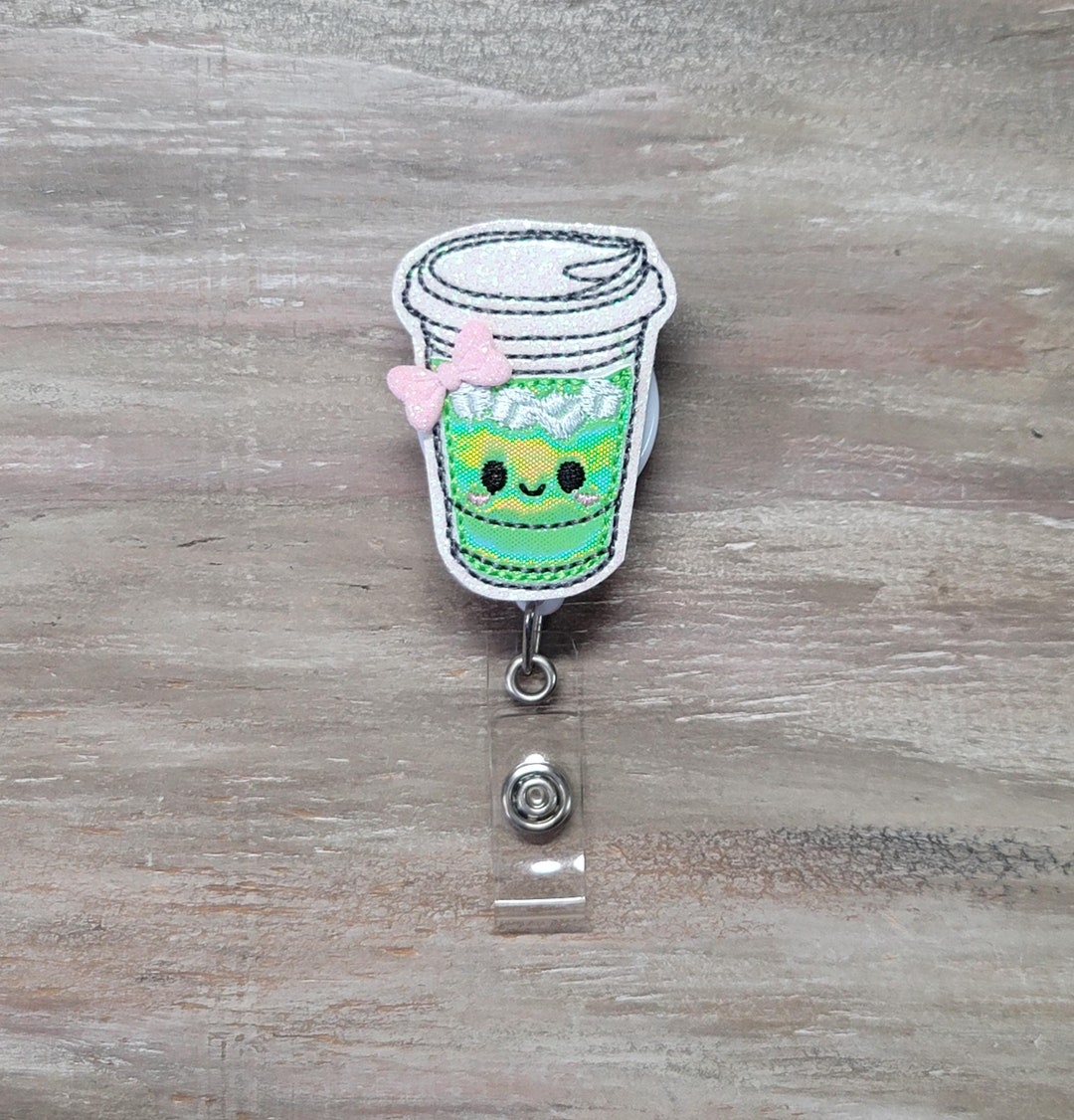Matcha Drink Cutie | Drink Badges | Matcha Badges | Summer Drink Badges ...