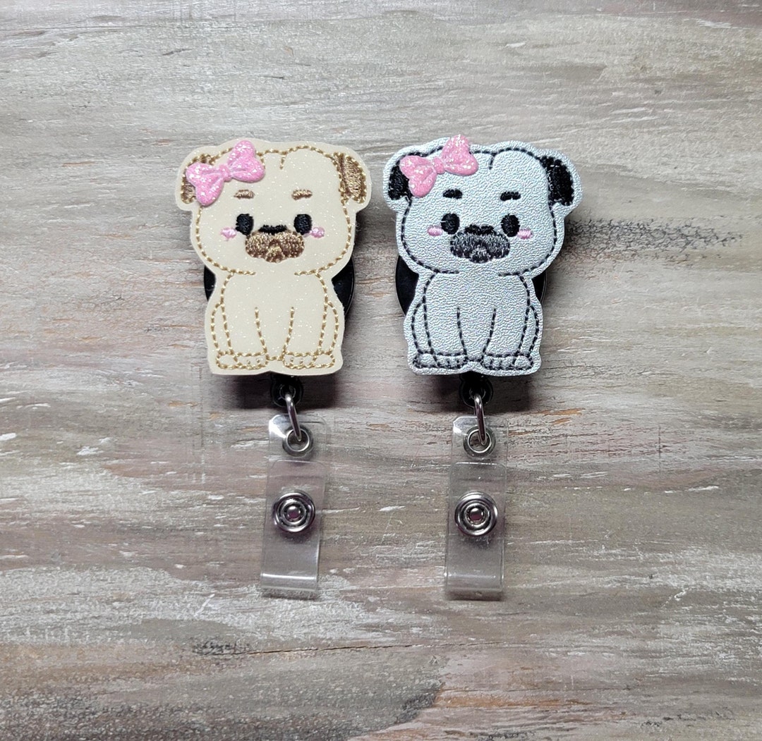 Pug Dog Cutie Animal Badges Dog Badges Pug Badges Puppy Badges Nurse ...