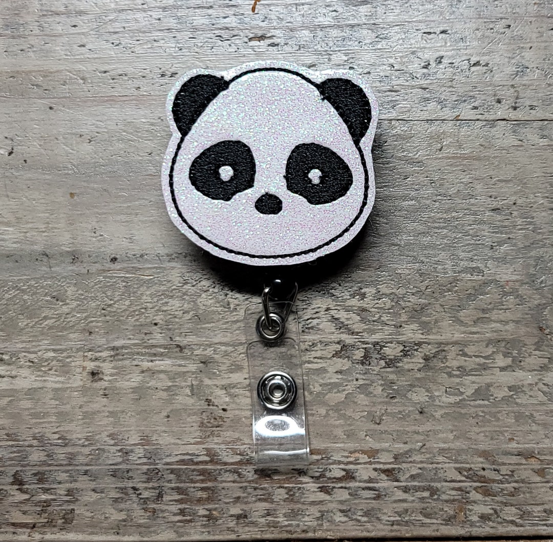 Panda Face Animal Badges Panda Badges Bear Badges - Etsy
