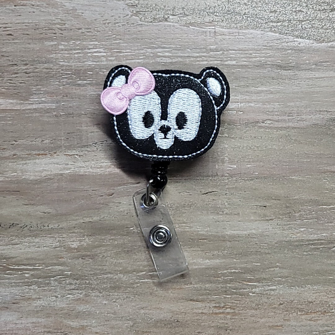 Little Black Bear | Animal Badges | Bear Badges | Black and White Badge ...