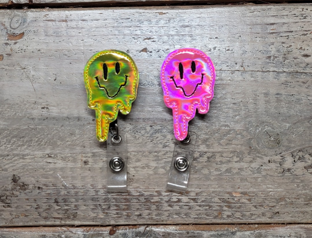 Melted Smiley Face Emoji | Happy Faces Badges | Smiling Badges | Emoji ...
