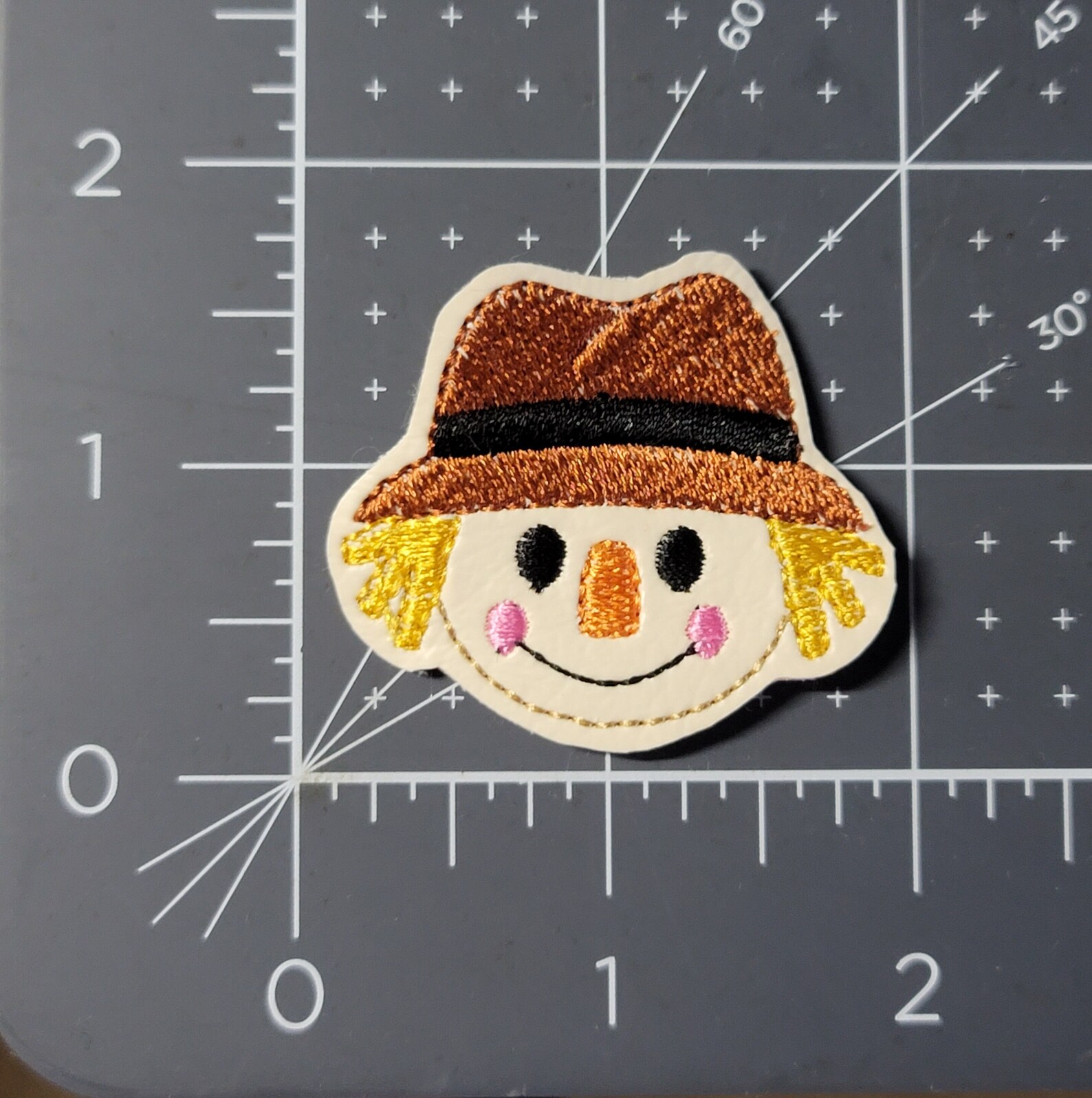Scarecrow Cutie | Happy Thanksgiving Badges | Happy Halloween Badges ...