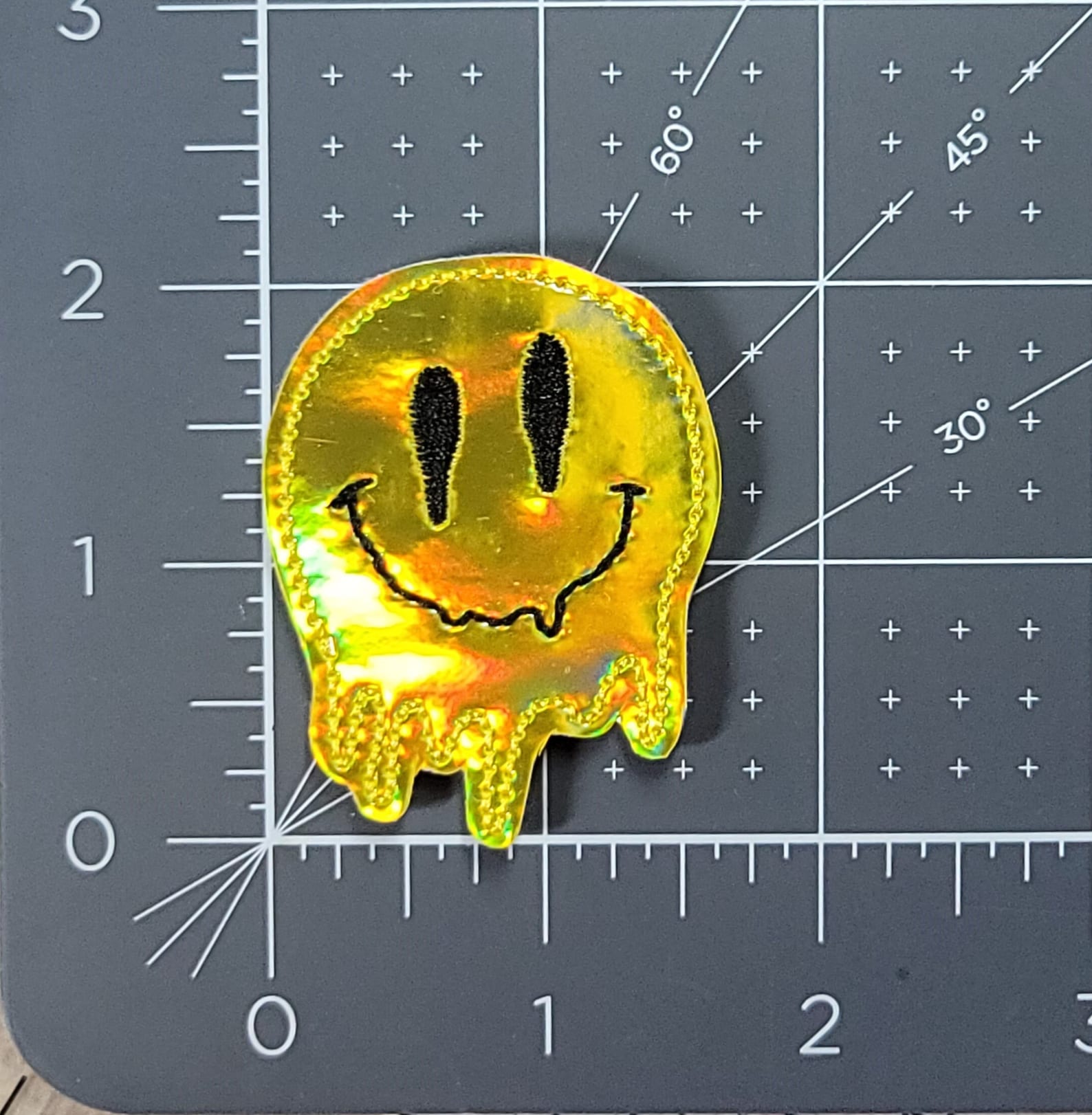 Melting Smiley Face Emoji | Happy Faces Badges | Smiling Badges | Emoji ...