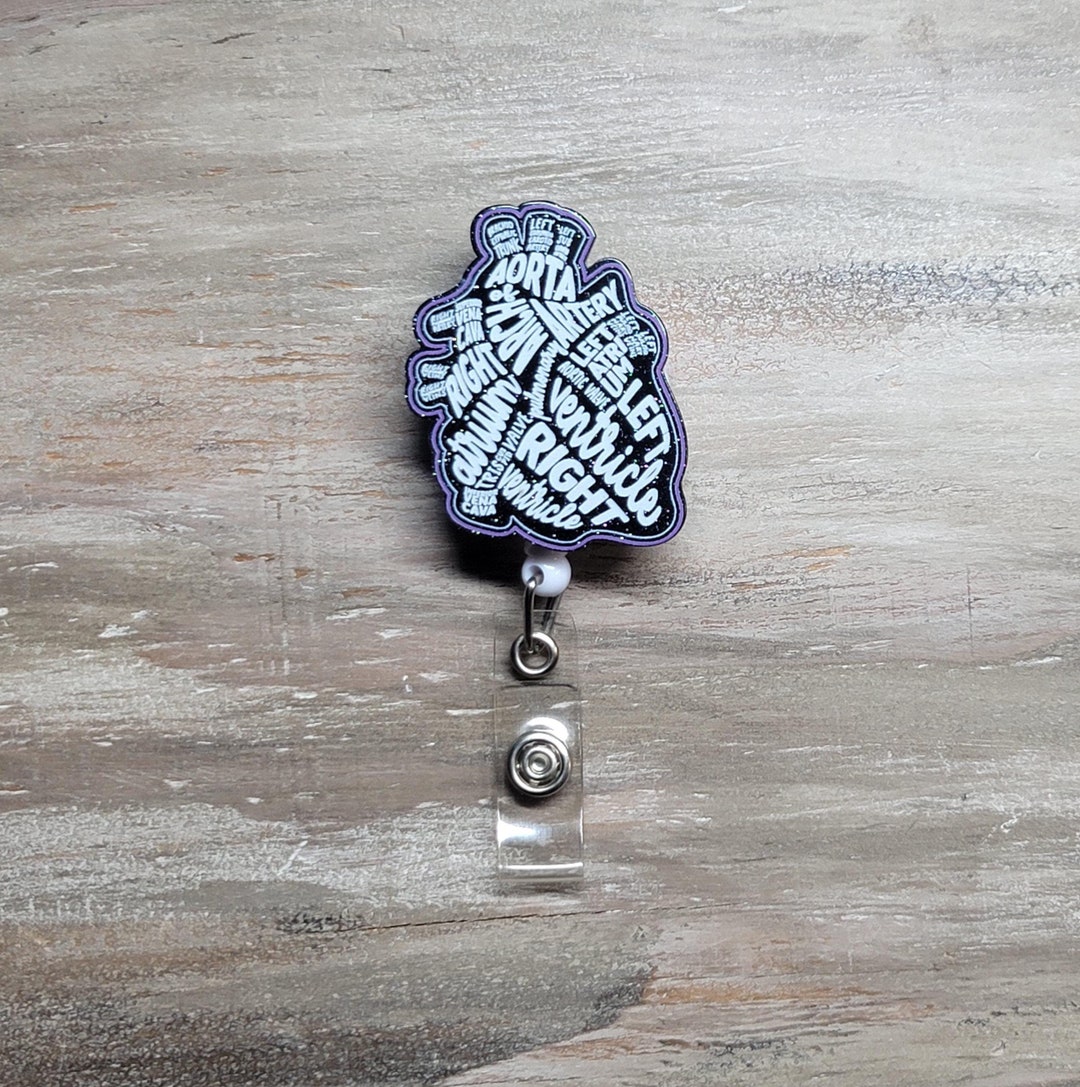 Heart Badge Reel | Anatomical Heart | Cardiac | Cardiothoracic | CTICU ...