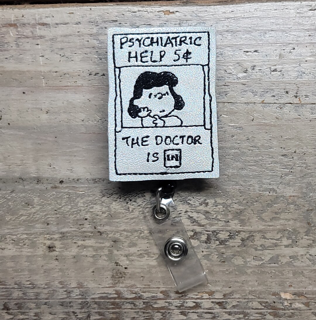 Psychiatric Help..the Doctor is in Character Badges - Etsy
