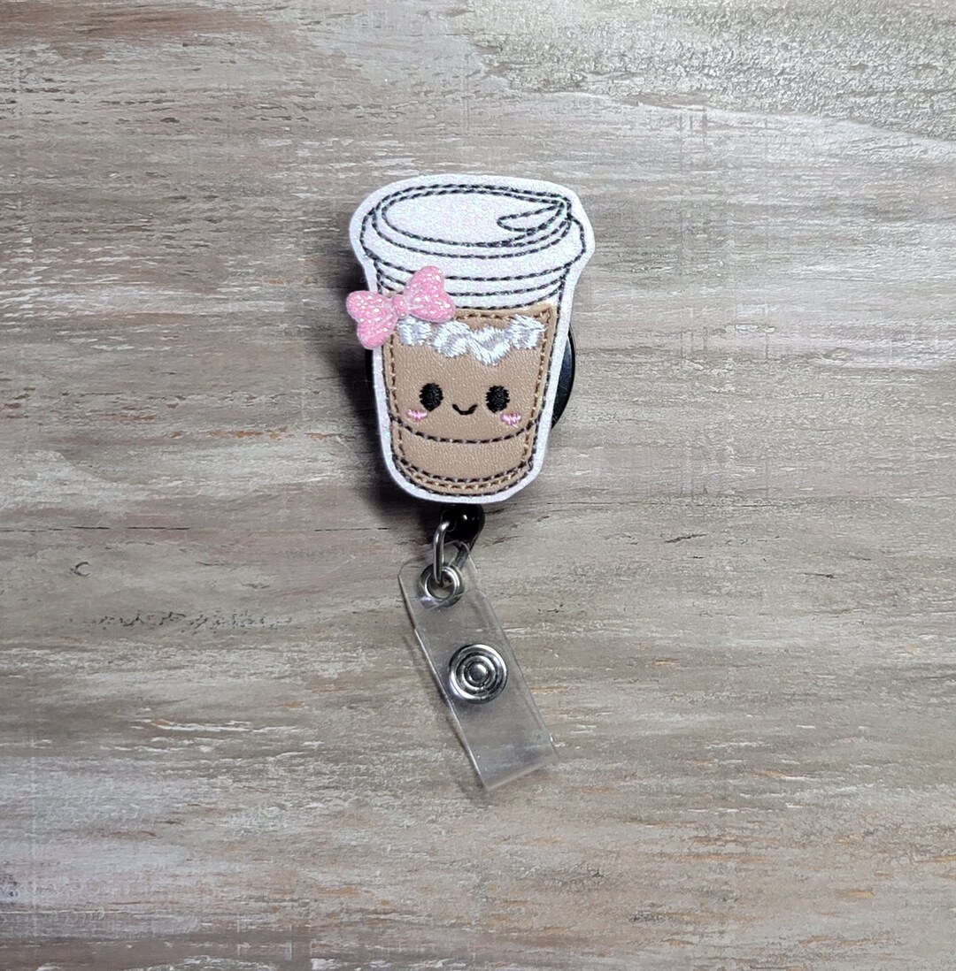 Ice Coffee Cutie Coffee Badges Drink Badges Caffeine Medical Badges ...