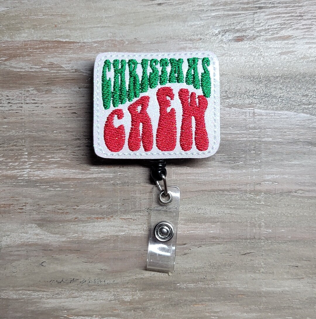 Christmas Crew Christmas Badges Xmas Badges Seasonal Badges Holiday ...
