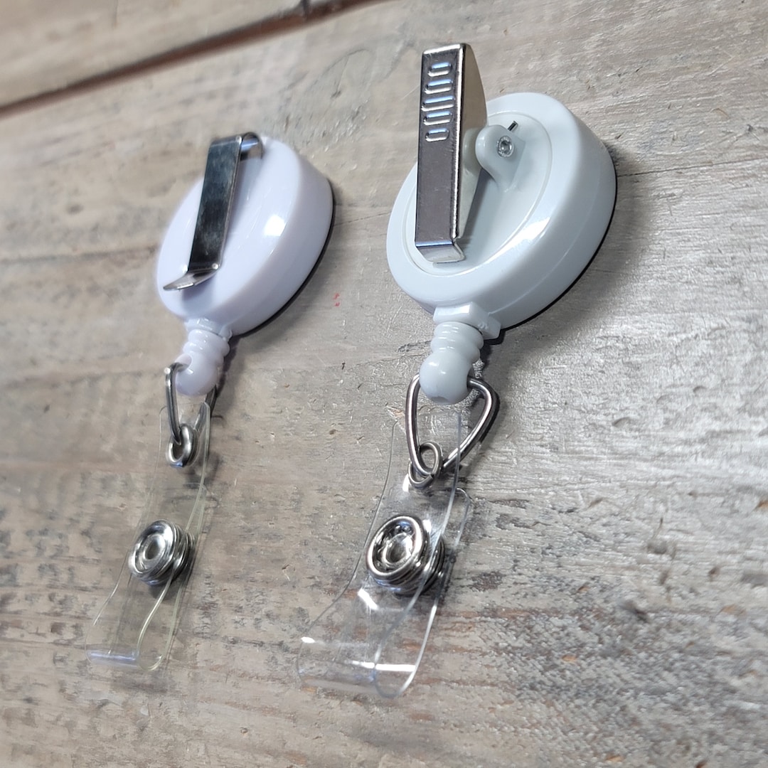 Badge Base, Interchangeable Velcro Badge Holder, ID Holder, Badge Clip ...