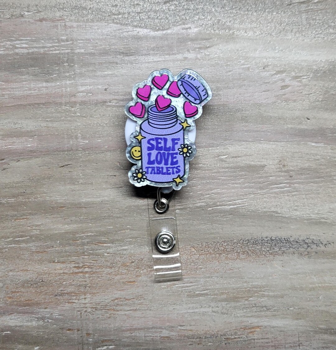 Self Love Tabs Mental Health Badges Behavioral Health Badges Medication ...