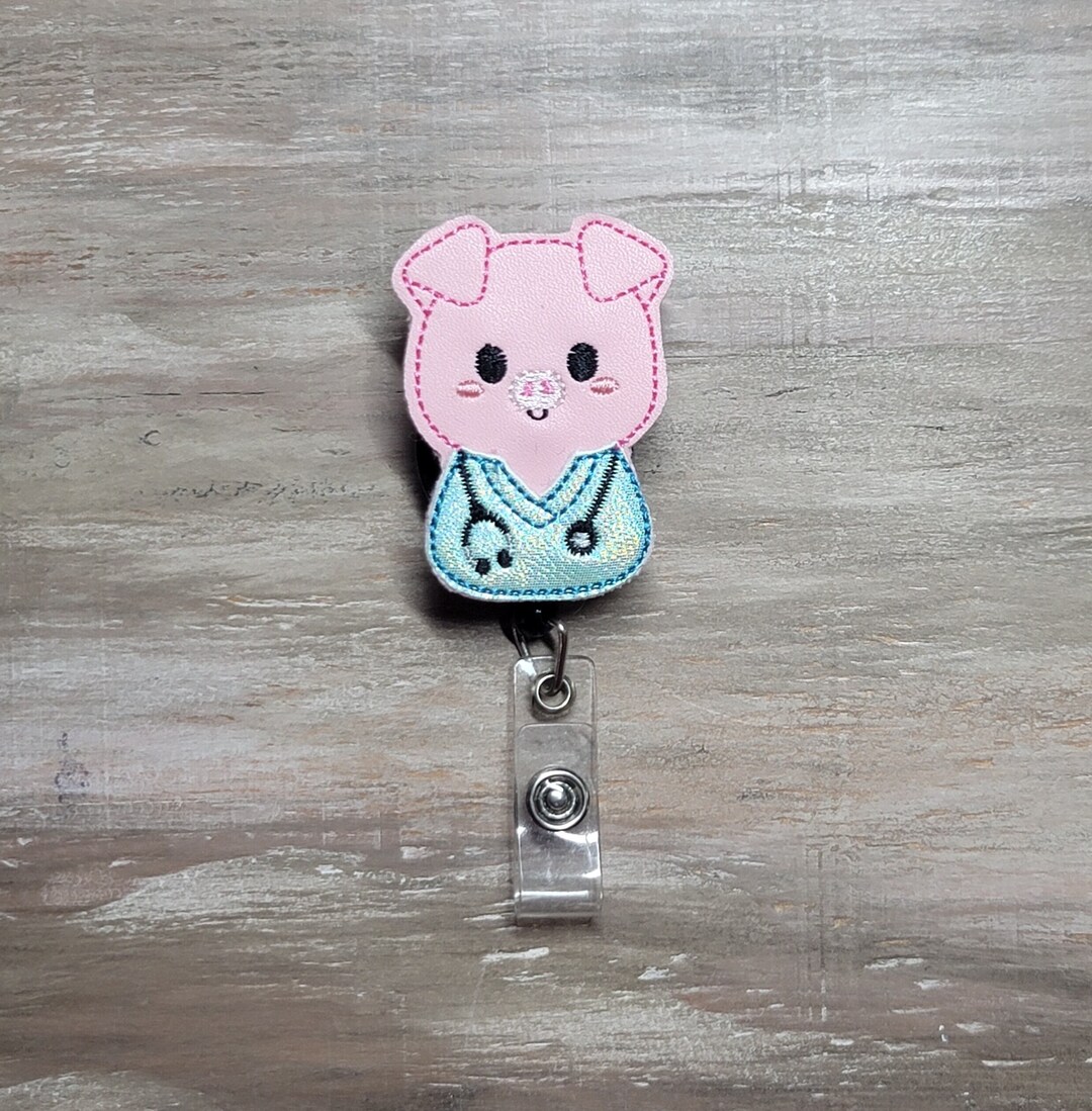 Nurse Pig | Animal Badges | Pig Badges | Nurse Badges | RN Badges | New ...